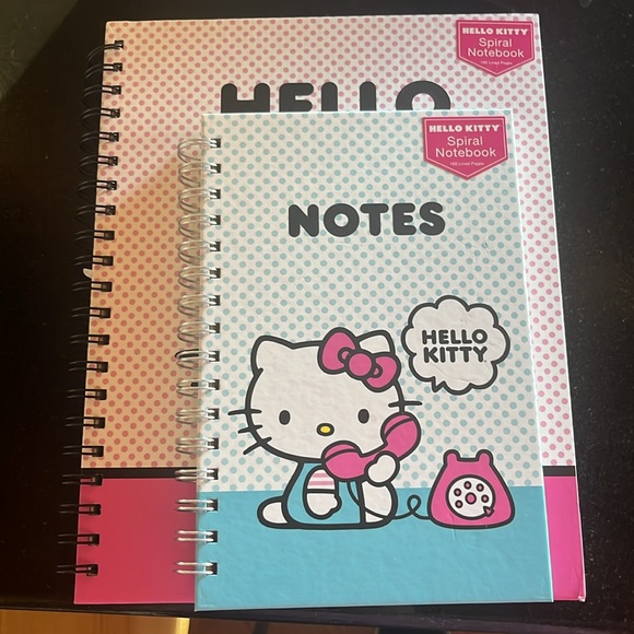 Hello Kitty | Office | Hello Kitty Spiral Notebooks | Poshmark